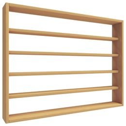Mid.you K&uuml;chenregal Esaldi, Buche, Holzwerkstoff, 80x60x10 cm, K&uuml;chen, K&uuml;chenm&ouml;bel, K&uuml;chenregale