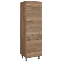 Nobilia Geschirrschrank Structura Eiche dunkel