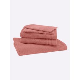 w&auml;schepur unisex Handtuch rosenholz Gr&ouml;&szlig;e 50x100 cm, 2 - Handt&uuml;cher