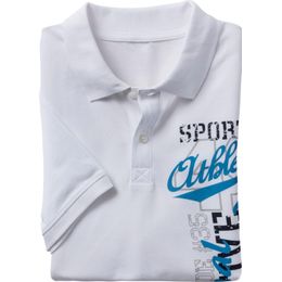 John Devin Herren Poloshirt wei&szlig; Gr&ouml;&szlig;e L (52/54)