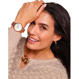 CR&Eacute;ATION L Damen Armbanduhr ros&eacute; Gr&ouml;&szlig;e 0