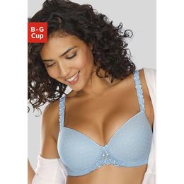 Lascana Schalen-BH blau Gr. 70B. Mit B&uuml;gel