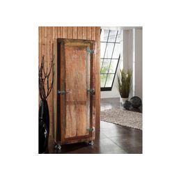 Schrank Altholz 60x48x165 mehrfarbig lackiert FREEZY #06
