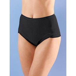 w&auml;schepur w&auml;schepur Damen Taillenslip mit elastischem Bund, schwarz, Gr&ouml;&szlig;e 40