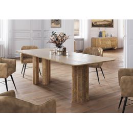 Esstisch Mango 240x100x77 natur lackiert FLORENZ #112