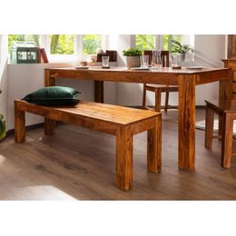 Bank Akazie 140x40x45 honig lackiert OXFORD #0014