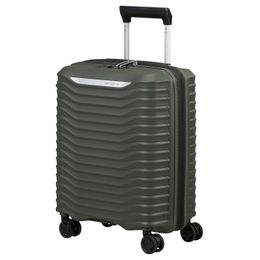 Hartschalen-Trolley Samsonite "UPSCAPE, verschiedene Gr&ouml;&szlig;en und Farben", Gr. B/H/T: 36cm x 45cm x 20cm 28 l, gr&uuml;n (climbing ivy), Polypropylen, Koffer, mit Volumenerweiterung, mit Tragegriff oben, aus Polypropylen