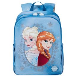 Kinderrucksack Samsonite "DAYDREAM DISNEY, Frozen Magic", Kinder, Gr. B/H/T: 27cm x 36cm x 18cm, blau (frozen magic), Polyester, Rucks&auml;cke