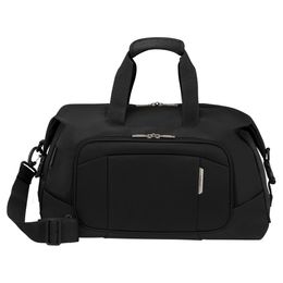 Reisetasche Samsonite "RESPARK 48", Gr. B/H/T: 48cm x 35cm x 24cm, schwarz, PET, Polyurethan (PU), unifarben, Taschen Reisetasche, Weekender Reisetasche Sporttasche mit abnehmbarem Schulterriemen
