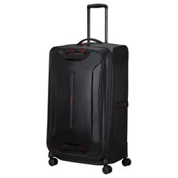 Weichgep&auml;ck-Trolley Samsonite "ECODIVER, verschiedene Gr&ouml;&szlig;en und Farben", Gr. B/H/T: 47cm x 79cm x 32cm 117 l, schwarz, Nylon, Polyester, Basic, Koffer, mit Rei&szlig;verschluss-Deckelfach und Fronttasche