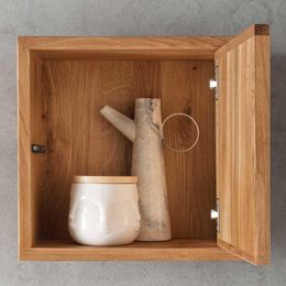 Pharao24.de H&auml;ngeschrank Wildeiche ge&ouml;lt in modernem Design die Wandmontage
