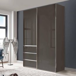 Pharao24.de Kleiderschrank Jugendzimmer mit drei Schubladen modernem Design