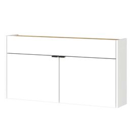 Pharao24.de H&auml;ngeschrank Wandschrank in Wildeichefarben und Wei&szlig;