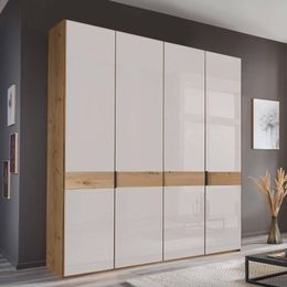 Pharao24.de Dreht&uuml;renschrank Kleiderschrank 197 cm breit und 58 cm tief