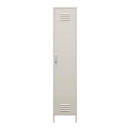 Pharao24.de Garderobenschrank im Industry und Loft Stil Taupe