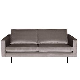 Pharao24.de Couch in Taupe Retro Look