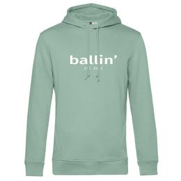 Basic Hoodie von Ballin Est. 2013 in der farbe Grun und in gr&ouml;&szlig;e 3XL.