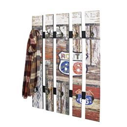 Pharao24.de Design Wandgarderobe im Vintage Look Haken