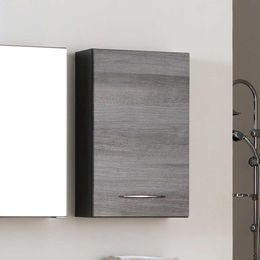 Pharao24.de Bad H&auml;ngeschrank in Eiche Grau modern