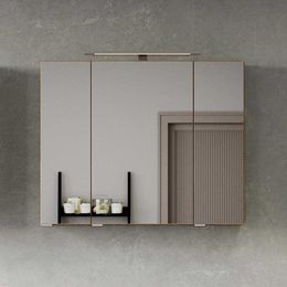 Pharao24.de Badezimmer Spiegelschrank Badschrank 64 cm hoch - Made in Germany