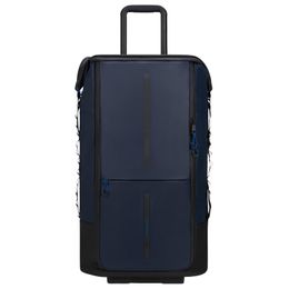 Weichgep&auml;ck-Trolley Samsonite "ECODIVER", Gr. B/H/T: 40cm x 82cm x 25cm 80 l, blau (blau nights), Nylon, Polyester, Koffer, mit gro&szlig;z&uuml;gigem Packvolumen, mit leichtg&auml;ngigem Teleskopgriff