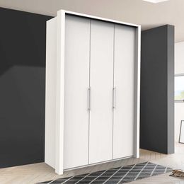 Pharao24.de Kleiderschrank Made in Germany Wei&szlig;