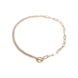 Halsreif Urban Classics "Urban Classics Unisex Venus Various Flashy Chain Necklace", gold, Halsketten, Damen, onesize