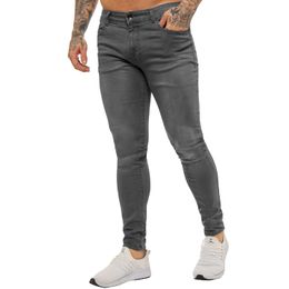 Enzo Herren Skinny Super Stretch Denim Jeans