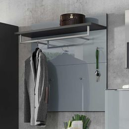 Pharao24.de Garderobenpaneel 97 cm breit R&uuml;ckwand glasbeschichtet