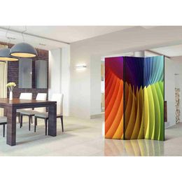Pharao24.de Paravent in Bunt 135 cm breit