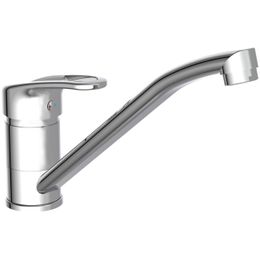 Sch&uuml;tte Sp&uuml;ltischarmatur SCH&Uuml;TTE "DANTE", silber (chrom), B:4,76cm H:15,5cm, Messing, Armaturen, 360 schwenkbarer Wasserhahn, Mischbatterie, Sp&uuml;ltischarmatur in Chrom