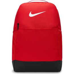 Sportrucksack Nike "NK BRSLA M BKPK - 9.5 (24L)", university rot, Rucks&auml;cke, Obermaterial: 100% Polyester, f&uuml;r vielseitige sportliche Aktivit&auml;ten, Hauptfach mit Rei&szlig;verschluss