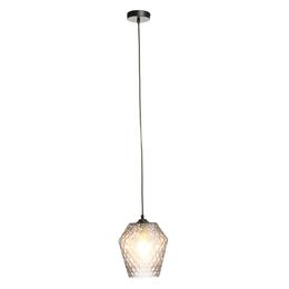 Pharao24.de Deckenlampe aus Glas Grau