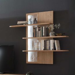 Pharao24.de Wohnzimmer H&auml;ngeregal mit Eiche Bianco furniert modern