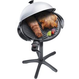 Tischgrill Steba "VG 250", schwarz, B:52cm H:95cm T:48cm, Kontaktgrill_Standgrill_Tischgrill_Teppanyakigrill, Standgrill