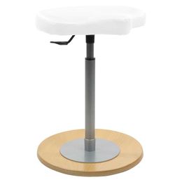 Pharao24.de Verstellbarer Pendelhocker mit ergonomischem Sitz Made in Germany