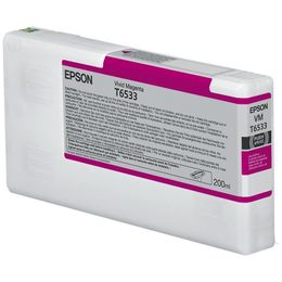 Original Epson Tintenpatrone C13T653300 / T6533 Magenta