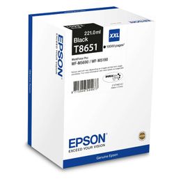 Original Epson Tintenpatrone C13T865140 / T8651 Schwarz