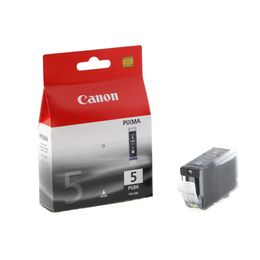 Original Canon Tintenpatrone 0628B001 / PGI-5BK Schwarz