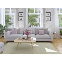 Sisalteppich Dekowe "Mara S2 mit Bord&uuml;re", bunt (beige, bunt), B:67cm H:5mm L:133cm, Sisal, Teppiche, Sisalteppich, Flachgewebe, Material: 100% Sisal, Wohnzimmer, Kundenliebling