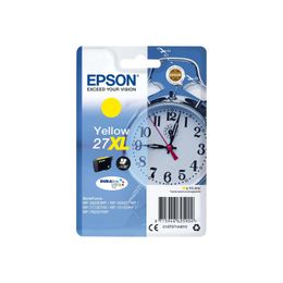 Original Epson Tintenpatrone C13T27144010 / 27XL Gelb [XL F&uuml;llmenge]