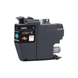 Original Brother Tintenpatrone LC-3217C Cyan