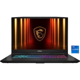 MSI Gaming-Notebook "Katana 17 HX B14WGK-062", schwarz, 16 GB RAM 1.000 GB SSD, Core i7, Windows11Home, Notebooks, Topseller