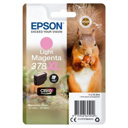 Original Epson Tintenpatrone C13T37964010 / 378XL Photo Magenta [XL F&uuml;llmenge]