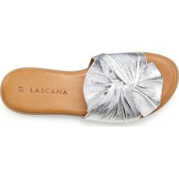 Lascana Damen Pantolette, silberfarben, Gr&ouml;&szlig;e 41