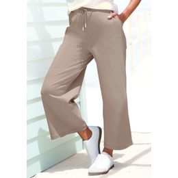 ELBSAND Damen 7/8-Hose taupe Gr&ouml;&szlig;e XL (42)