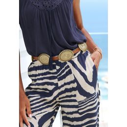 Lascana Damen Tailleng&uuml;rtel, camel / goldfarben, Gr&ouml;&szlig;e 95