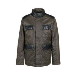 Lederjacke Freaky Nation "Jakov-FN", Herren, Gr. L(48), gr&uuml;n, 100% Baumwolle, Jacken