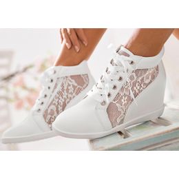 Lascana Damen Sneaker, wei&szlig;, Gr&ouml;&szlig;e 38