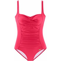 Lascana Damen Badeanzug, rot, Gr&ouml;&szlig;e 40C